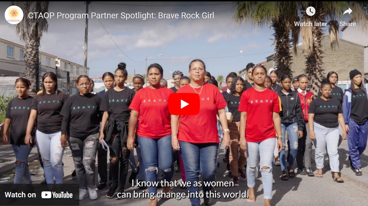 CTAOP Program Partner Spotlight: Brave Rock Girl - Charlize Theron ...